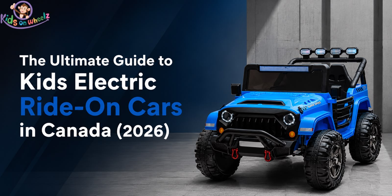The Ultimate Guide to Kids Electric Ride-On Cars in Canada (2026 ...