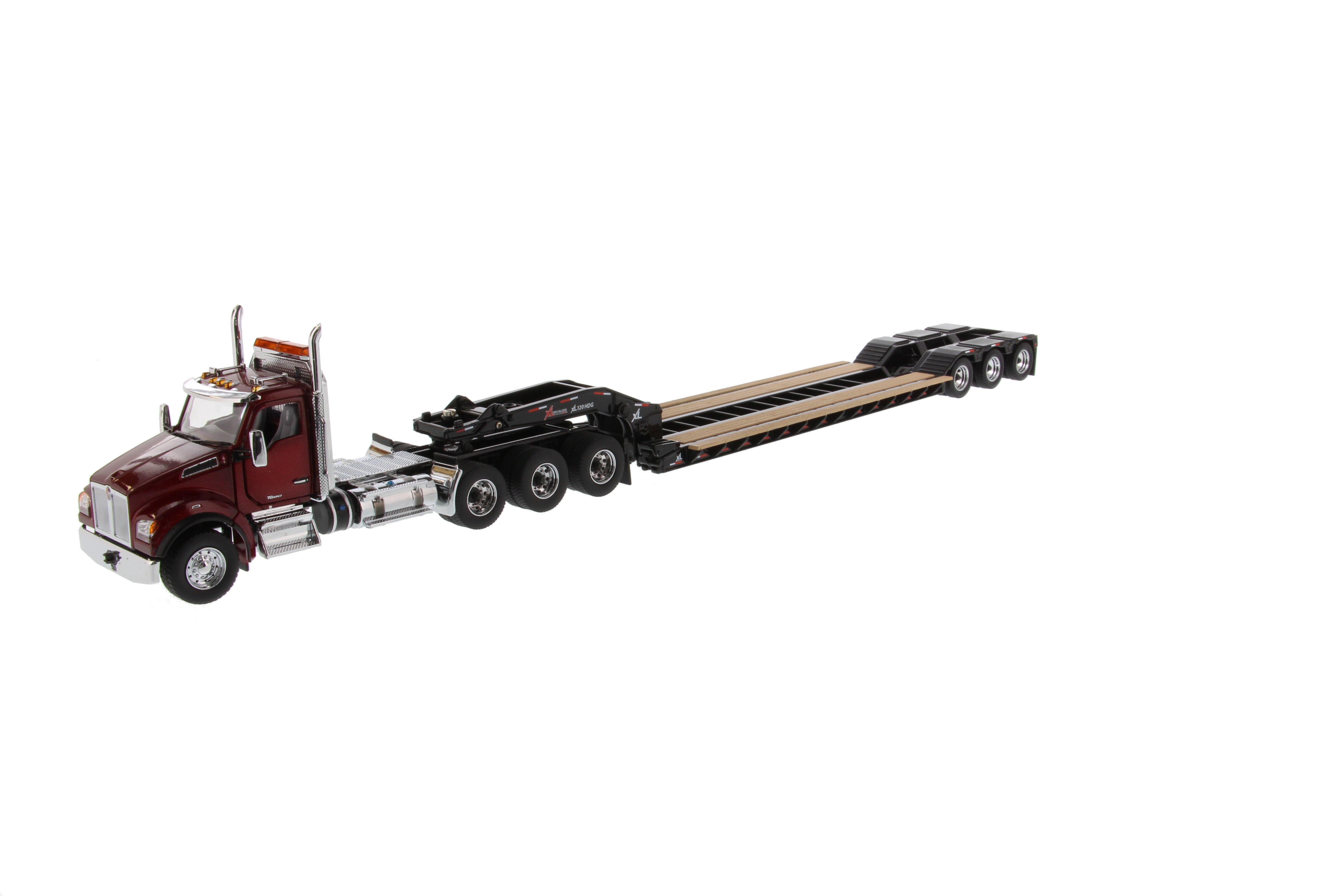 1:50 Kenworth T880 SFFA DayCab Tridem Tractor with XL 120 Low-Profile ...