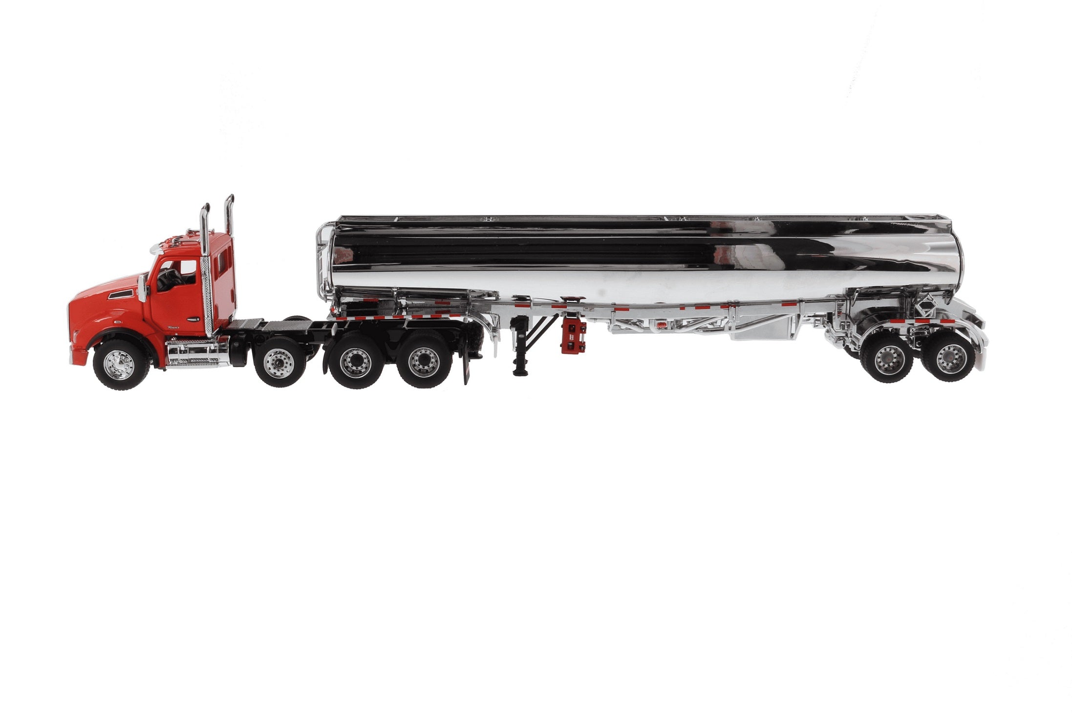 1:50 Kenworth® Red T880 Day Cab Tandem & Pusher-Axle With Heil Fleet D ...