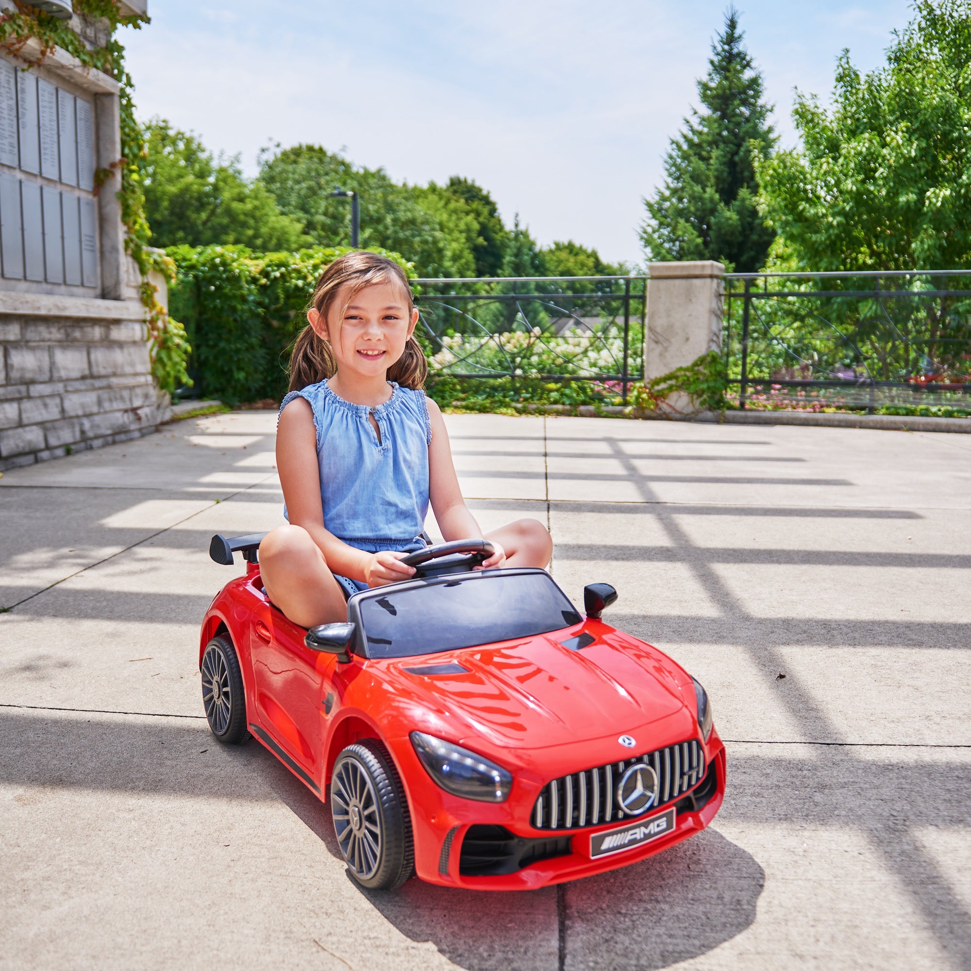 Mercedes Benz AMG GTR 12V 1 Seater Ride On Car |Kids On Wheelz| Toy
