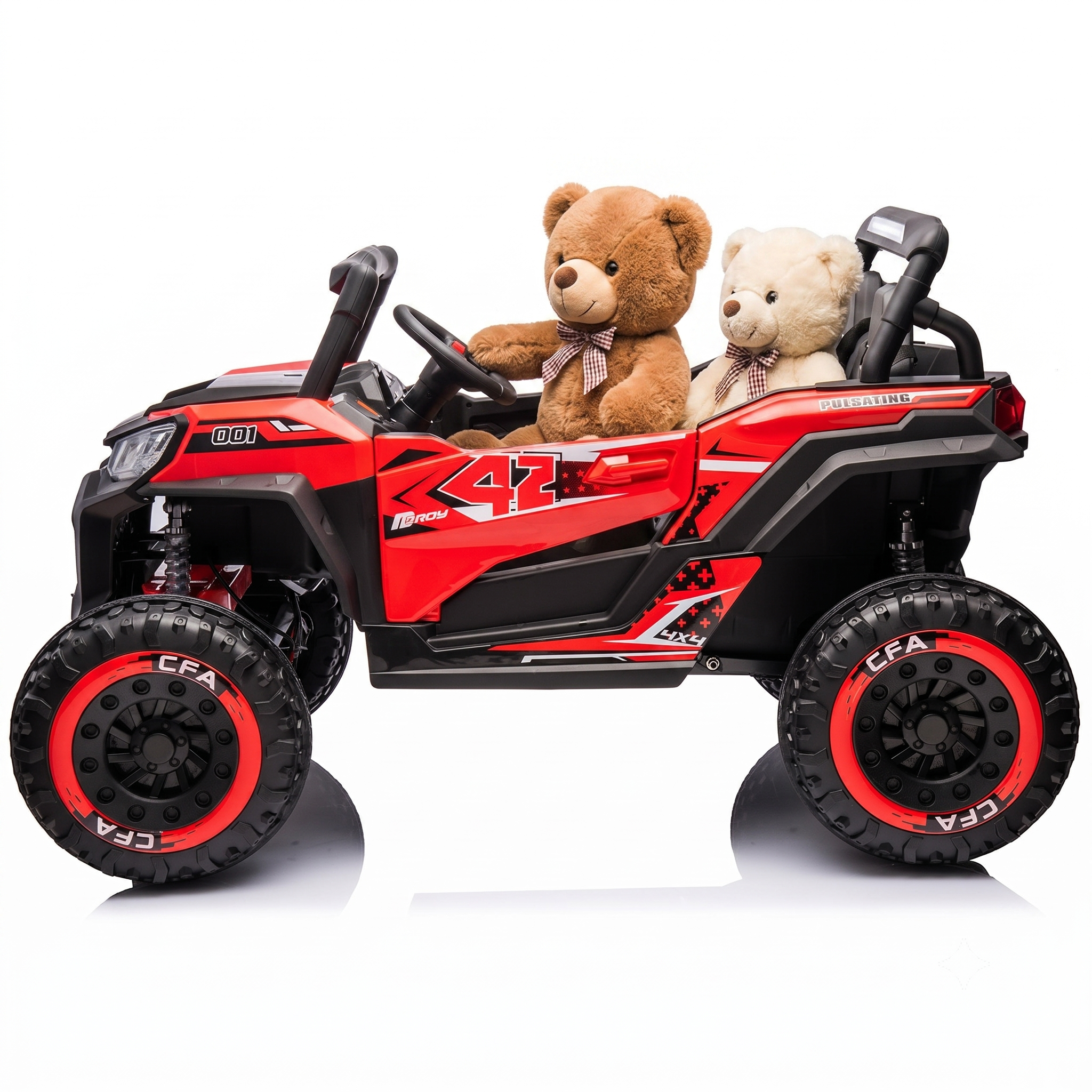 XXL UTV Buggy NEL-913 24V Two Seater 4x4 Kid Ride on Car Leather Seate ...