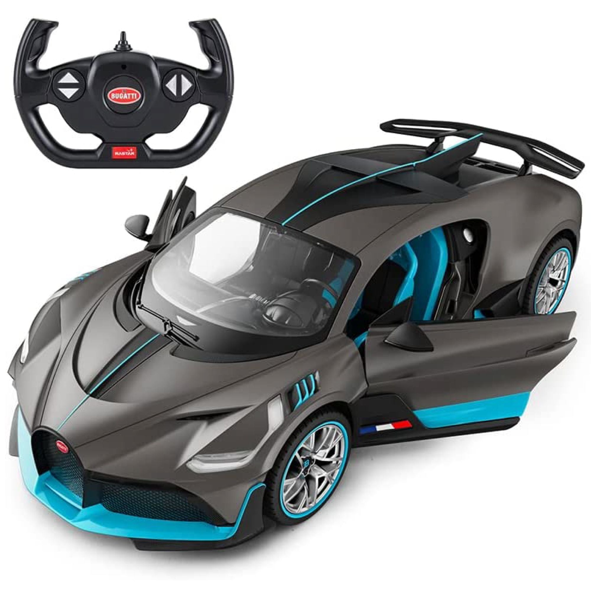 Bugatti Divo RC Car 1/14 Scale Licensed Remote Control Toy Car with Op ...