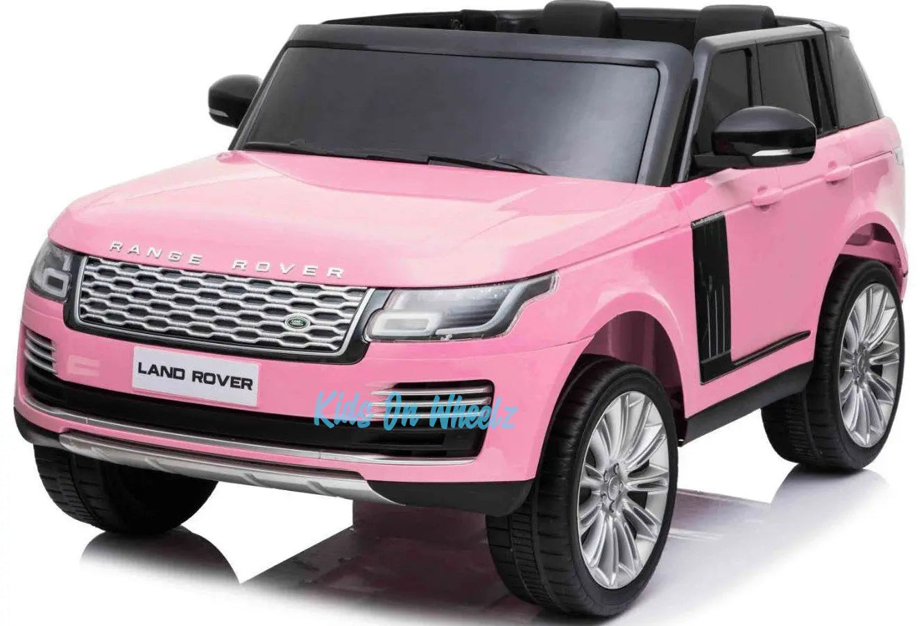 Pre-Order Ride-On Car 12V Range Rover 2-Seater Pink – Kids On Wheelz